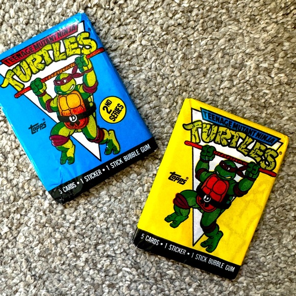 Topps | Games | 989 Original Teenage Mutant Ninja Turtles Trading Cards ...